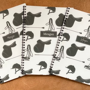 Custom Name Horse Notebook Horse Instructor Gift for Horse Owner Gift ...