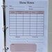 Equestrian Riding Journal Horse Printable Journal Horse Training Log ...