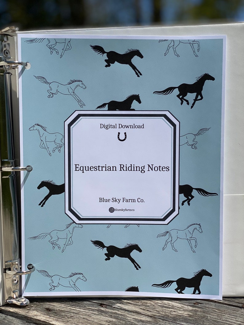 Horse Riding Journal Equestrian Journal Horse Training Log Barrel Racer ...