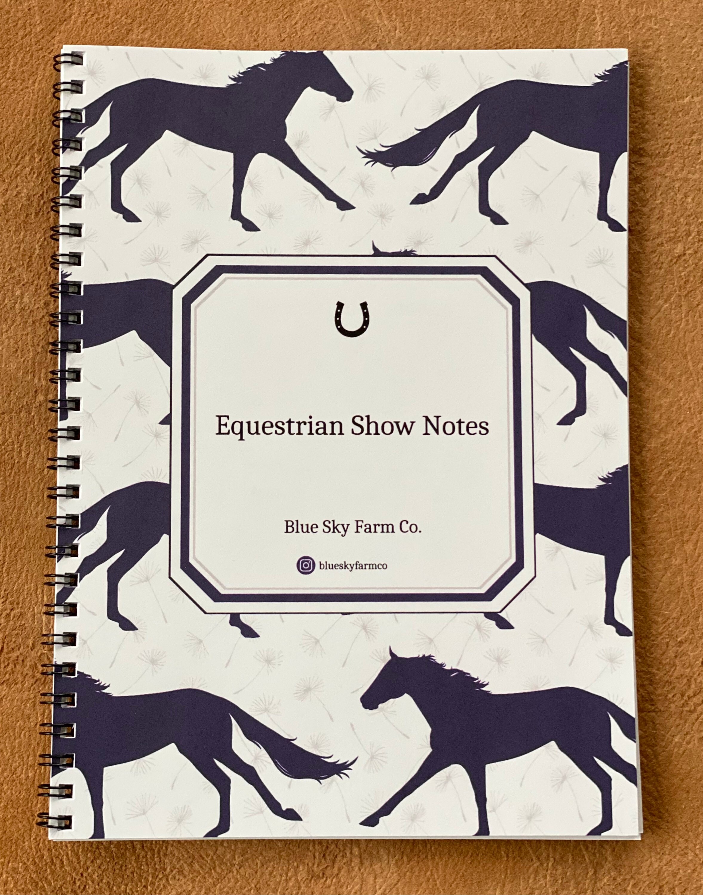 Personalized Horse Show Journal Kids Equestrian Journal Horse Training ...