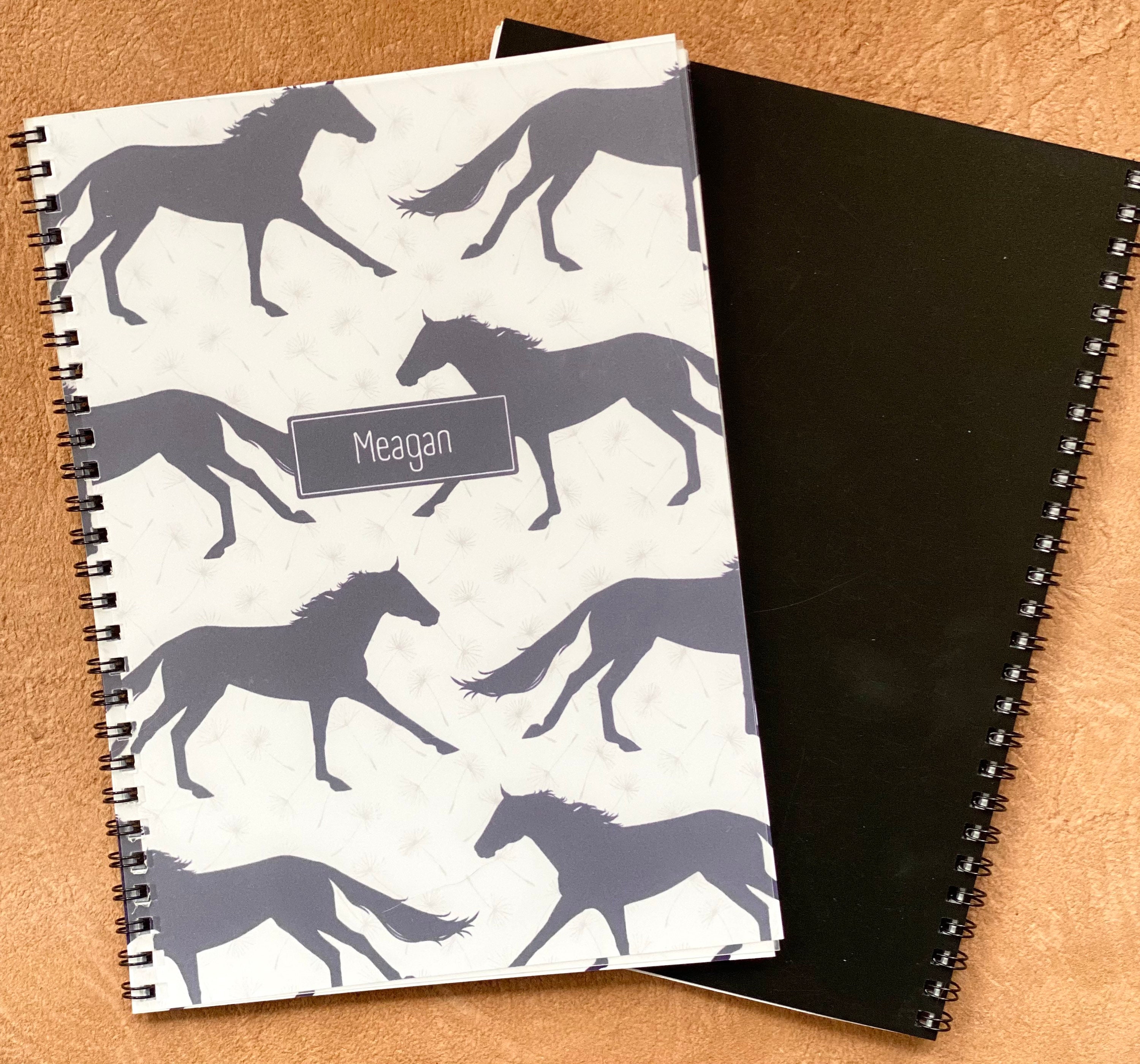 Personalized Horse Gift Custom Riding Journal Equestrian Journal Horse ...