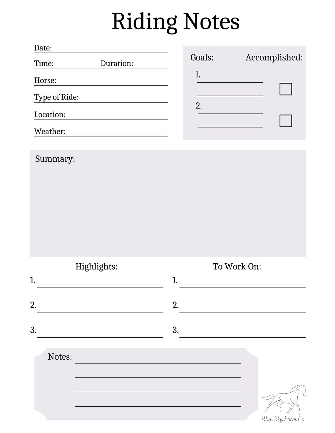 Horse Riding Journal Equestrian Journal Horse Training Log Barrel Racer ...