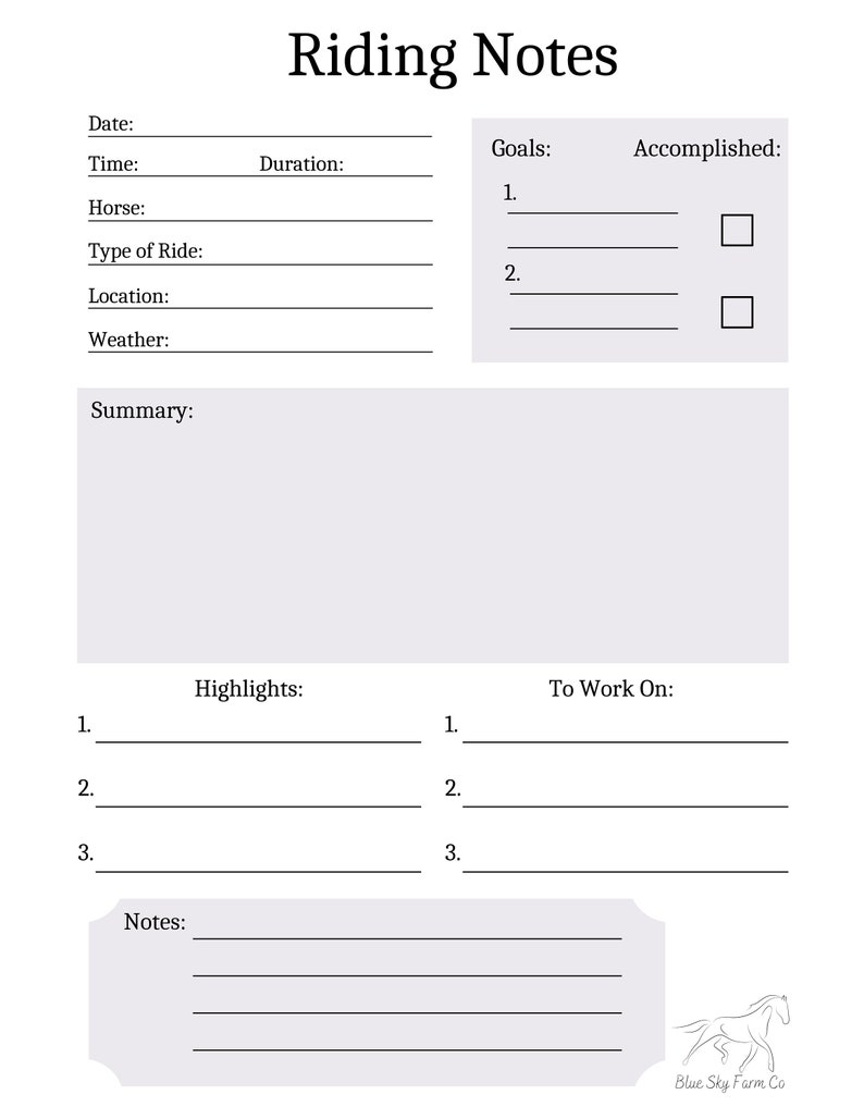 Horse Riding Journal Equestrian Journal Horse Training Log Barrel Racer ...