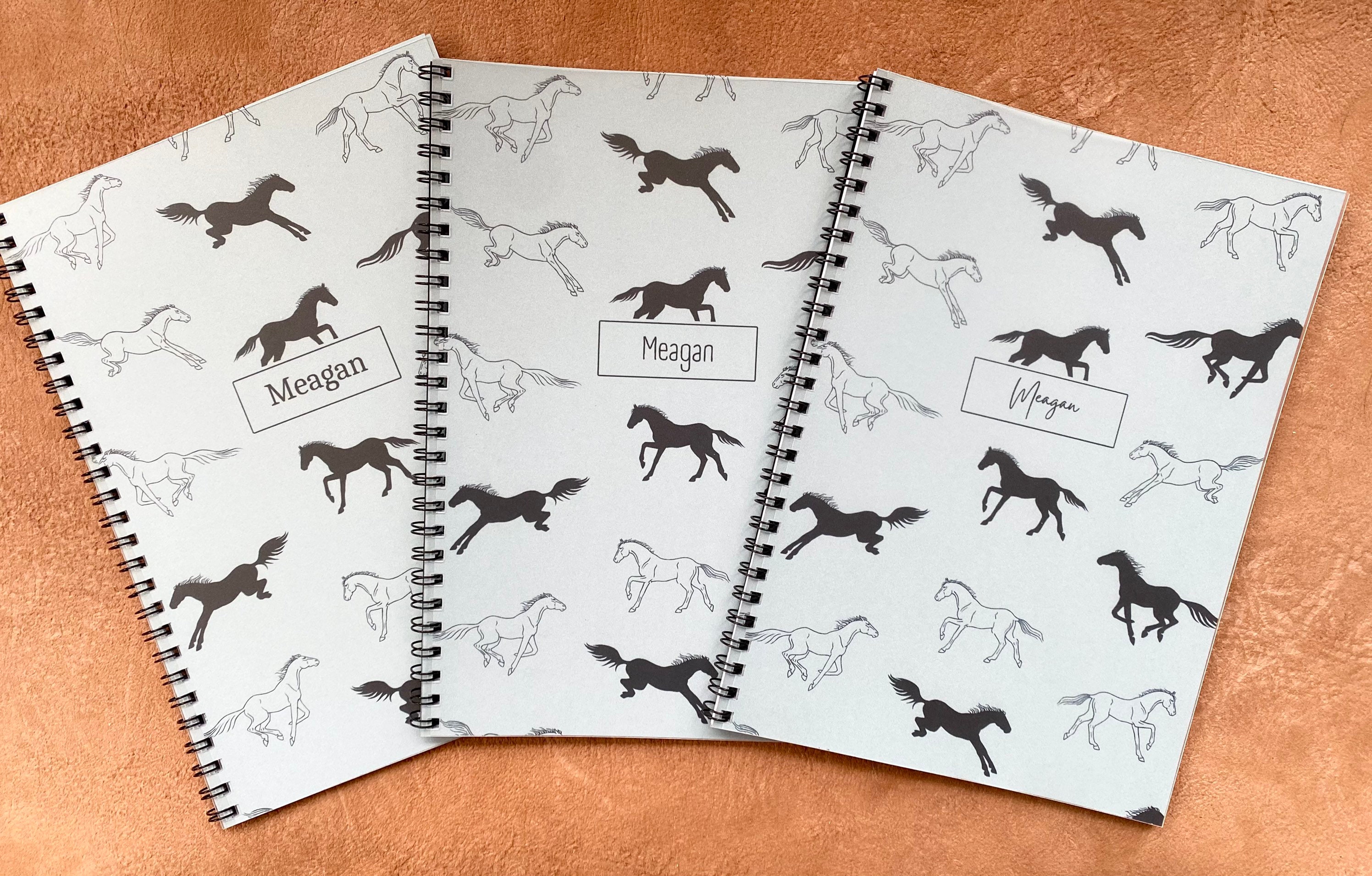 Personalized Horse Lesson Note Journal Equestrian Journal Horse ...