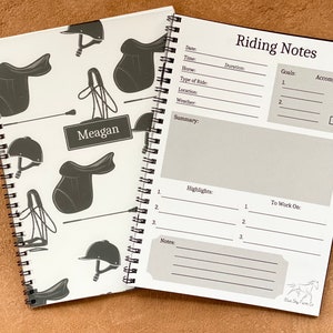 Custom Name Horse Notebook Horse Instructor Gift for Horse Owner Gift ...