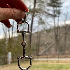 Horse Gift Keychain Snaffle Bit Equestrian Keychain Gift Horse Bit ...