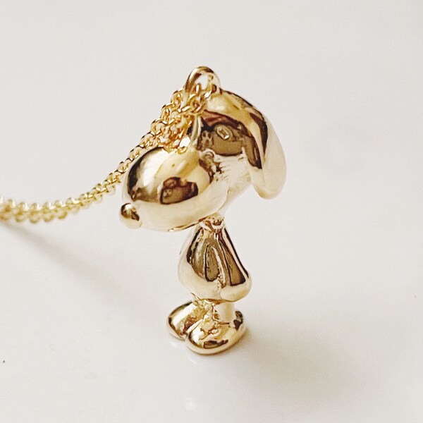 Snoopy Gold Jewelry - Etsy