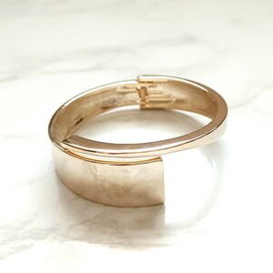 Gold Bold Bracelet, Gold Bangle Bracelet, Minimalist Gold Bracelet ...