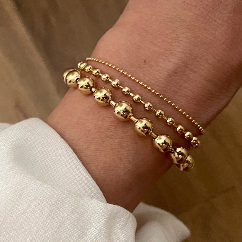 Gold Chain Bracelet - Etsy