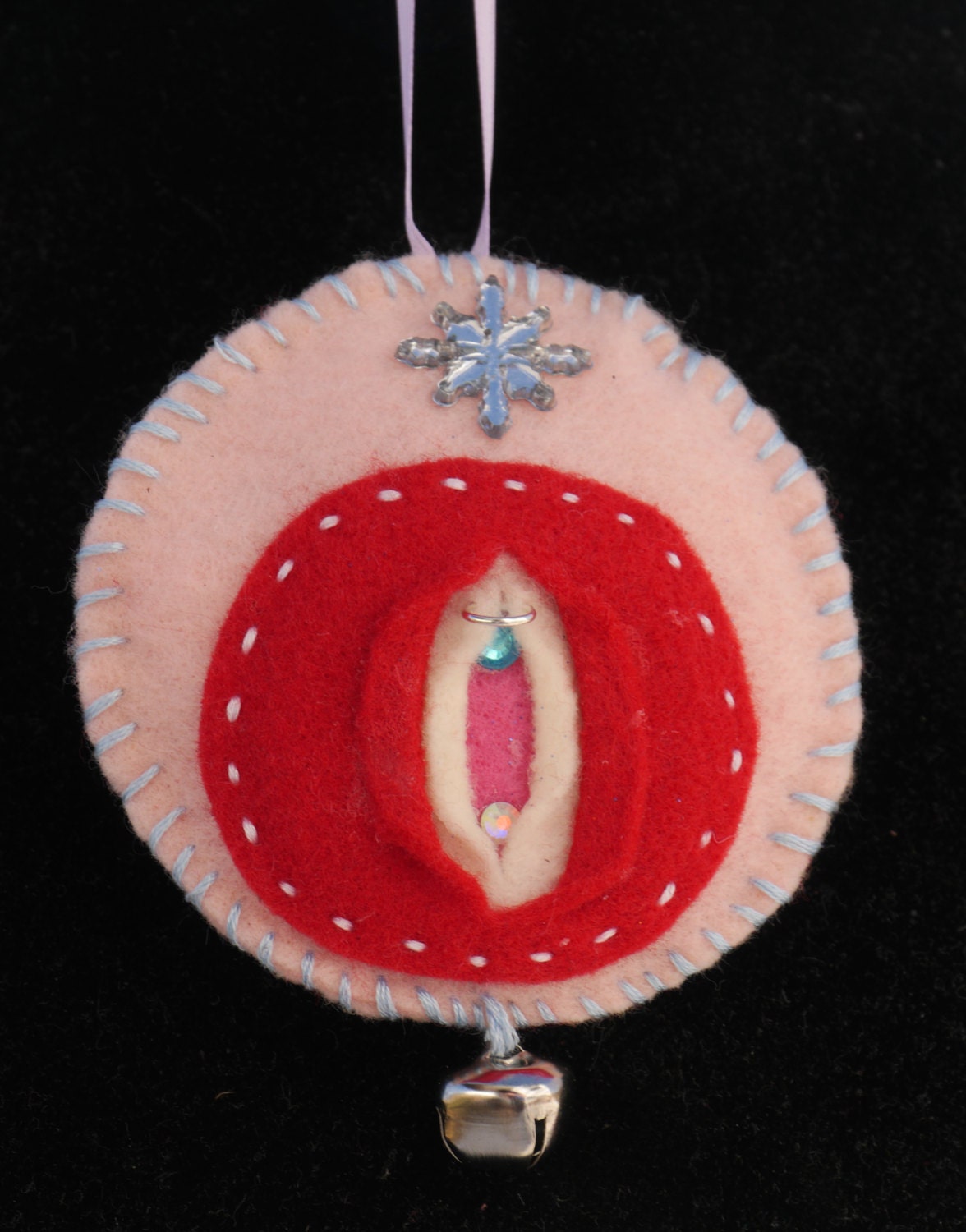Vagina Ornament Merry Cherry Ifelt Vaginas Large Vagina Etsy