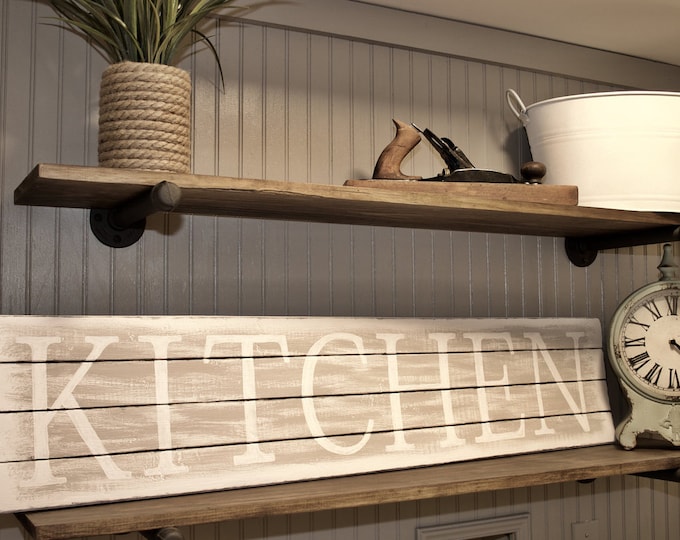 Rustic Kitchen Sign - Kitchen Sign - Rustic Kitchen Decor - Kitchen ...