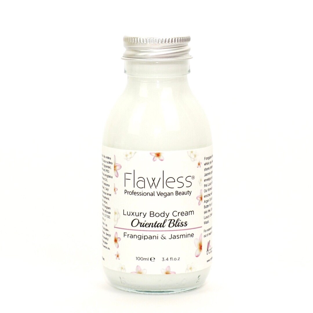 Plastic Free Body Cream - Oriental Bliss With Frangipani & Jasmine ...