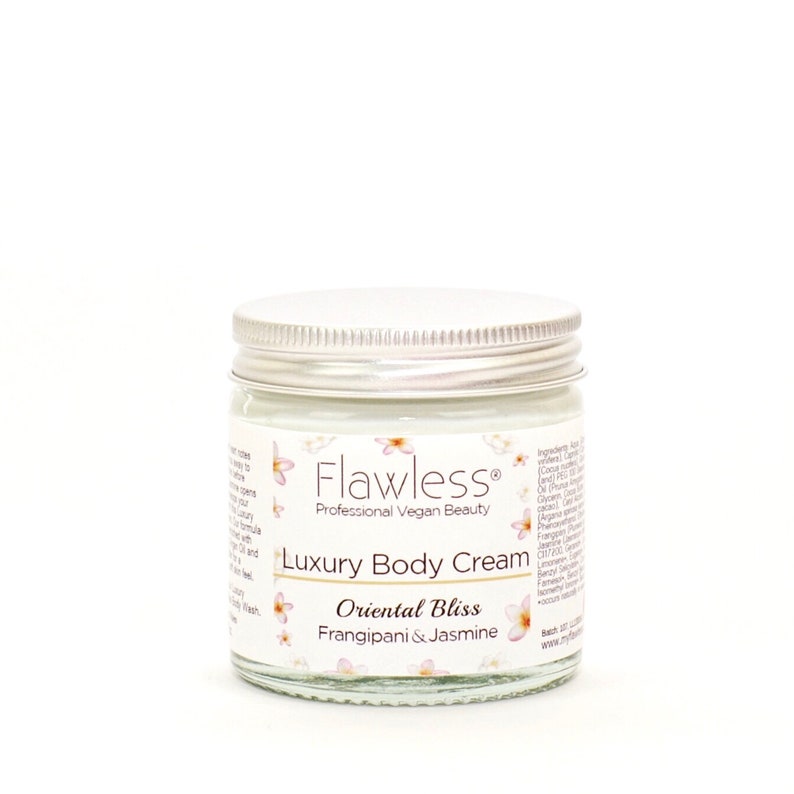 Plastic Free Body Cream Oriental Bliss With Frangipani & - Etsy UK