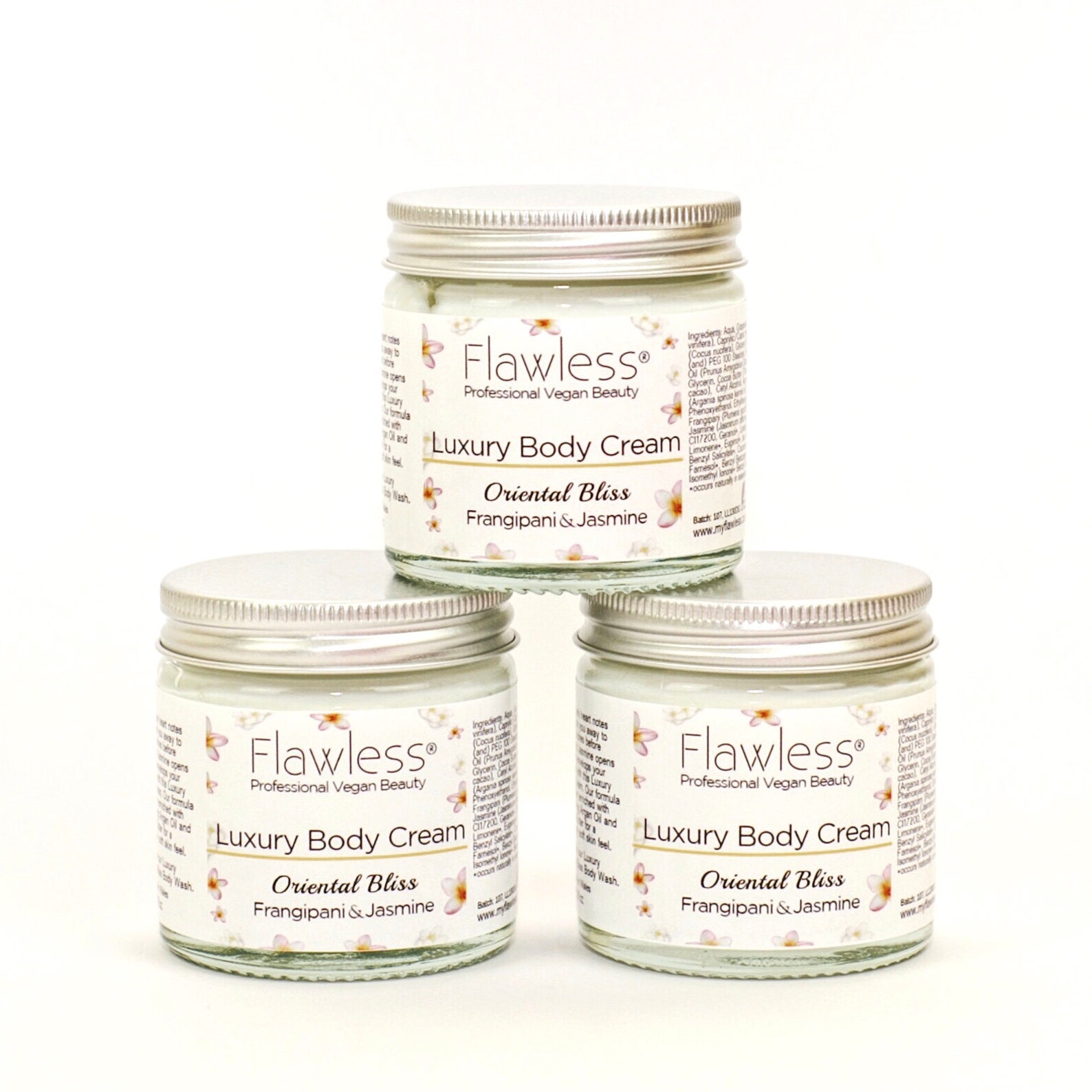 Plastic Free Body Cream Oriental Bliss With Frangipani & - Etsy UK