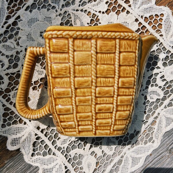 Wicker Pitcher - Etsy