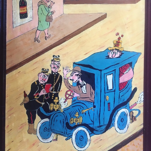 Peinture humoristique - Etsy France