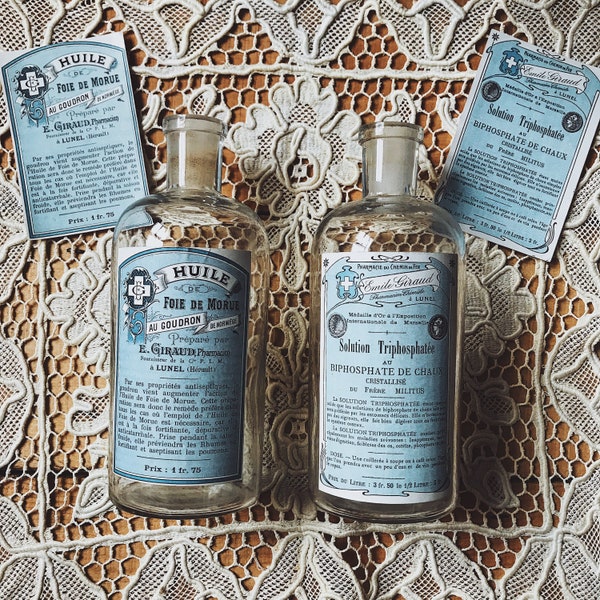 Cod Liver Oil Label - Etsy