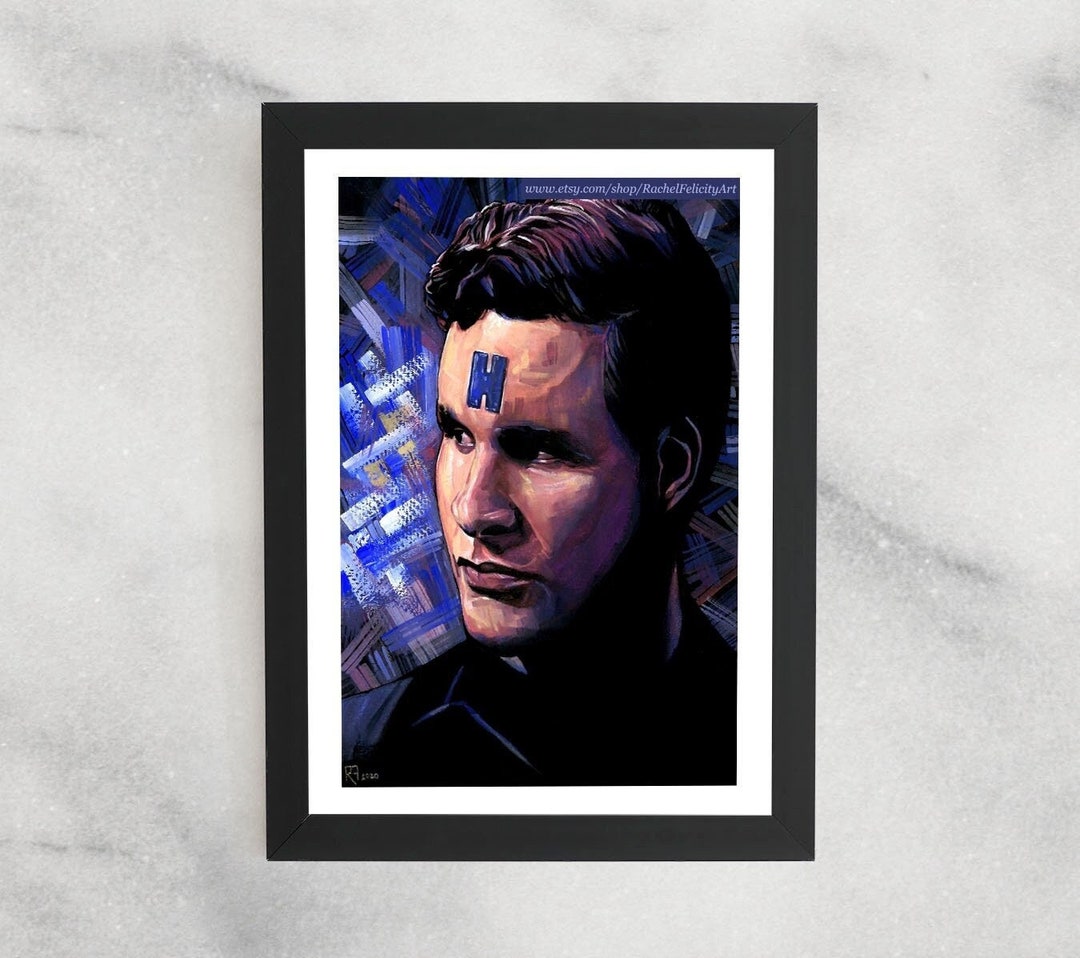 Red Dwarf Art Print, Arnold Rimmer Painting Print - Etsy