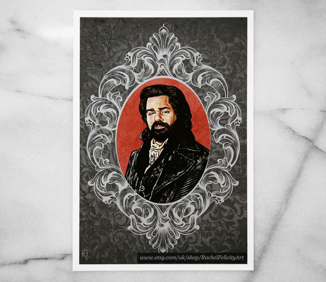 Laszlo Cravensworth Art Print From What We Do in the Shadows - Etsy