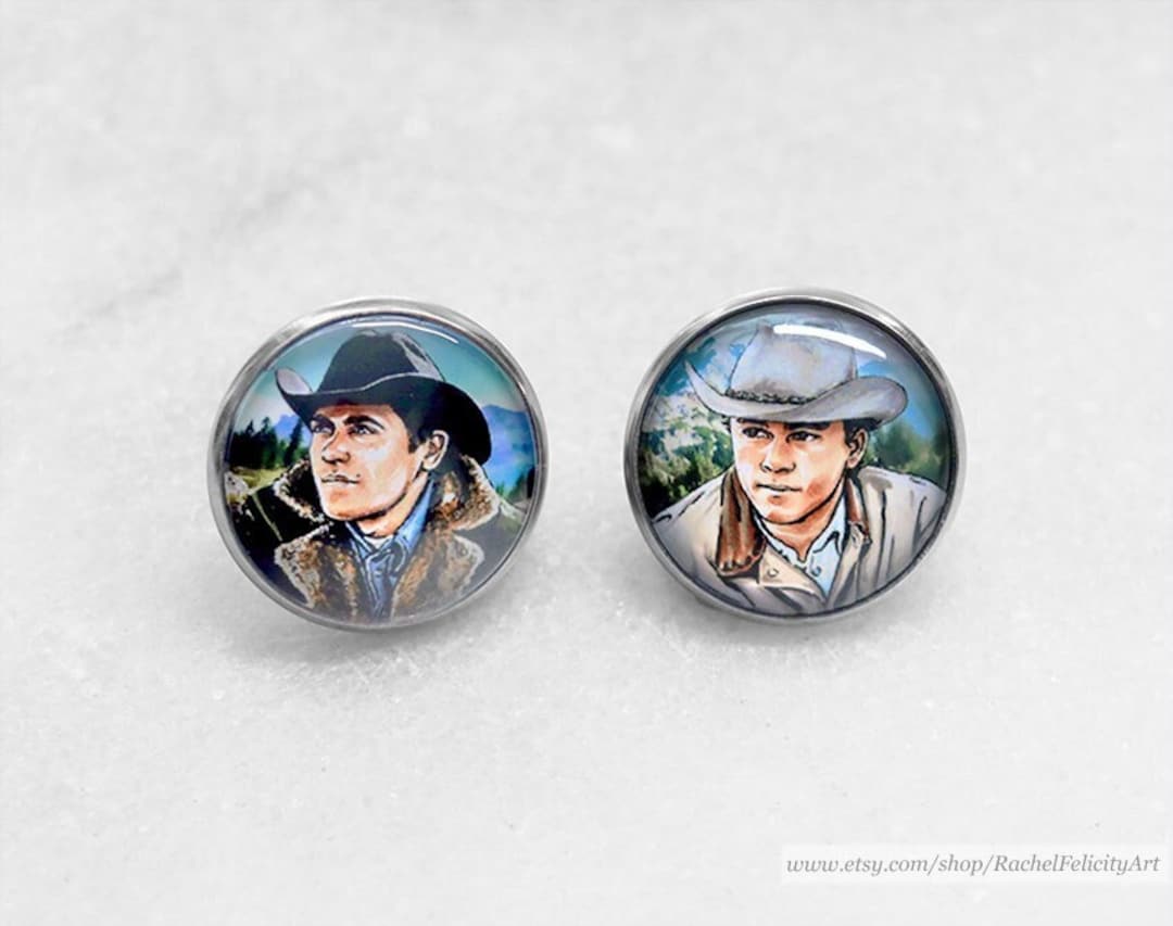 Brokeback Mountain Pin Badges With Ennis Del Mar and Jack Twist, LGBTQ ...