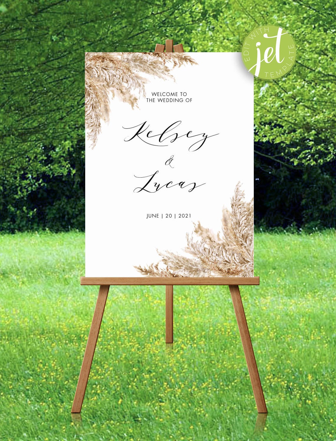 Printable Welcome Sign Boho Welcome Sign Wedding Welcome - Etsy