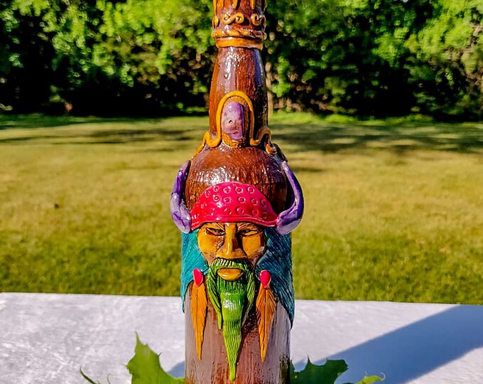 Rare Reclaimed Viking Warrior Bottle | Handmade Designed With Norse ...