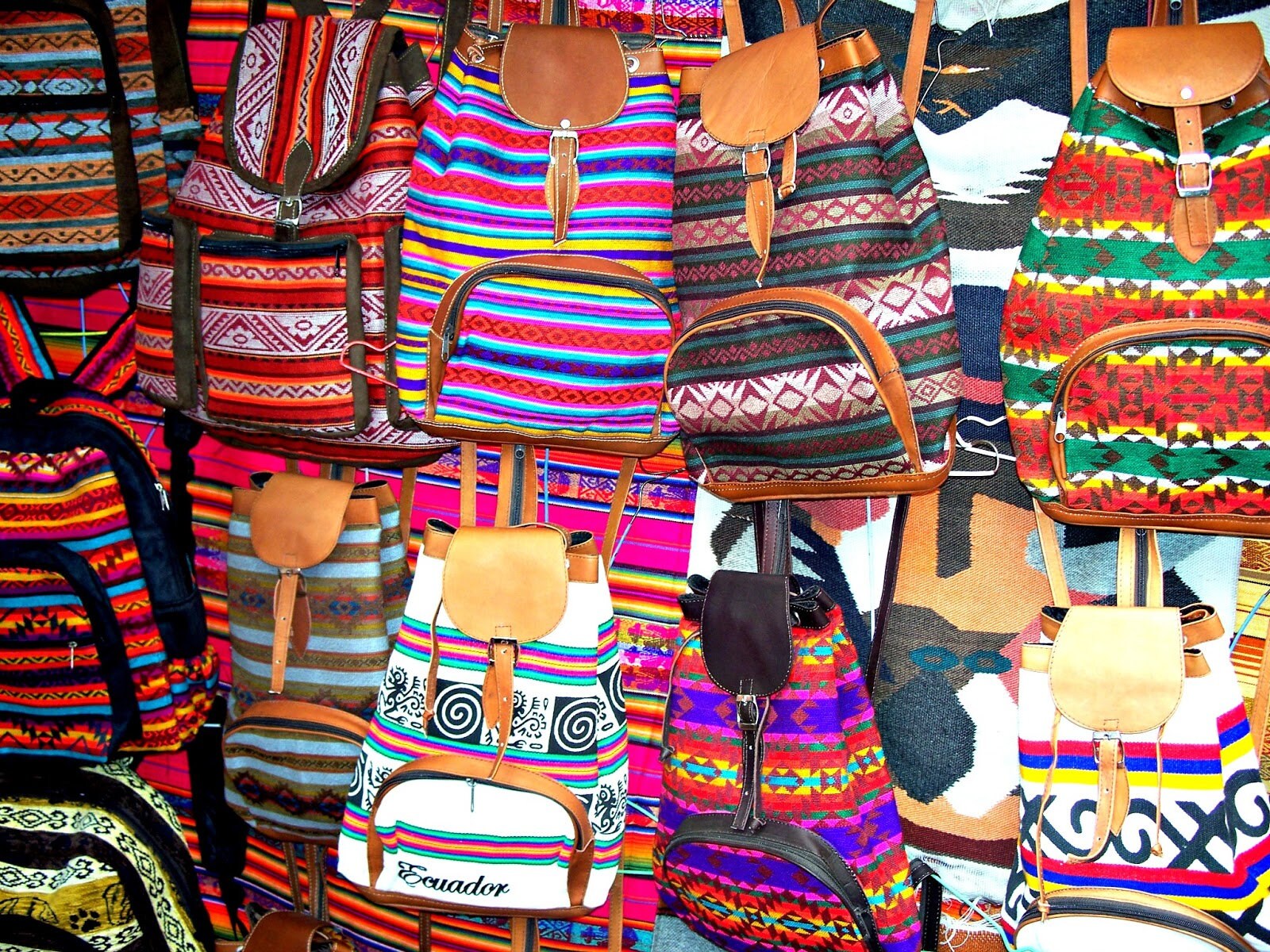 Unique Woven Andean Backpack Native American Backpack Aztec | Etsy