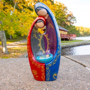 Artisan-crafted Wood Nativity Set From South America Handmade ...