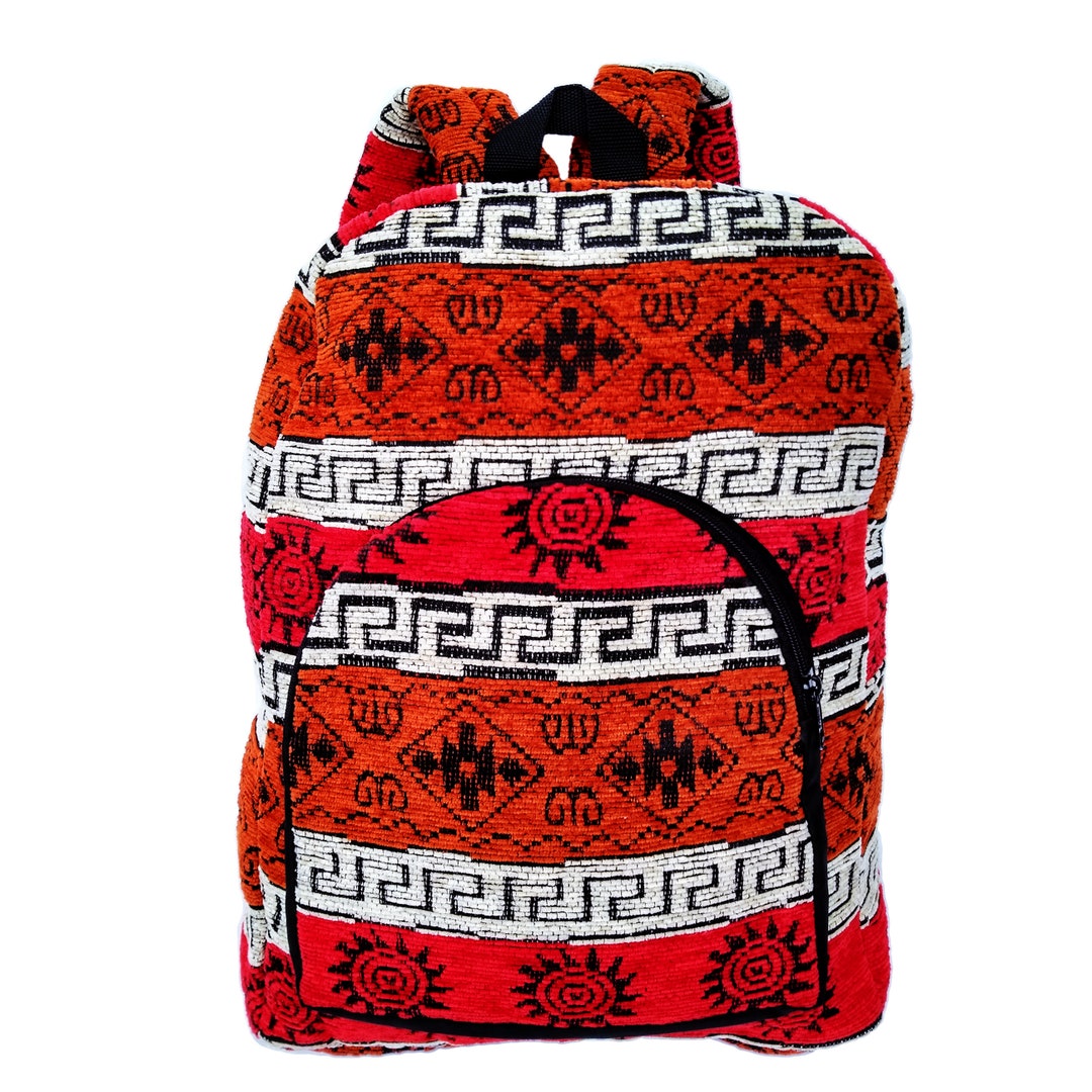 Unique Woven Andean Backpack Native American Backpack Aztec, Mayan ...