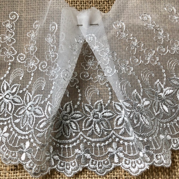 Silver Lace Trim - Etsy
