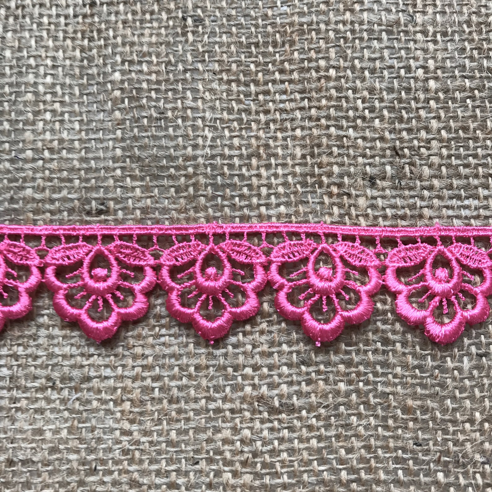 The Lace Co. Quality Guipure Trim 2.6 Cm/1' Wide White, Ivory, Black ...