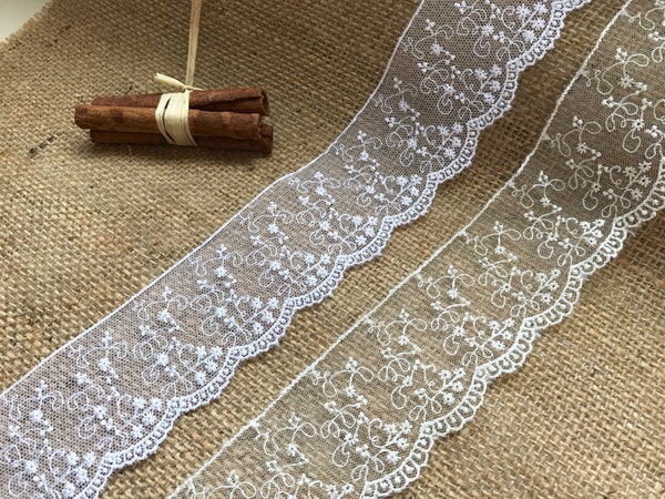 Nottingham Lace Handkerchief - Etsy