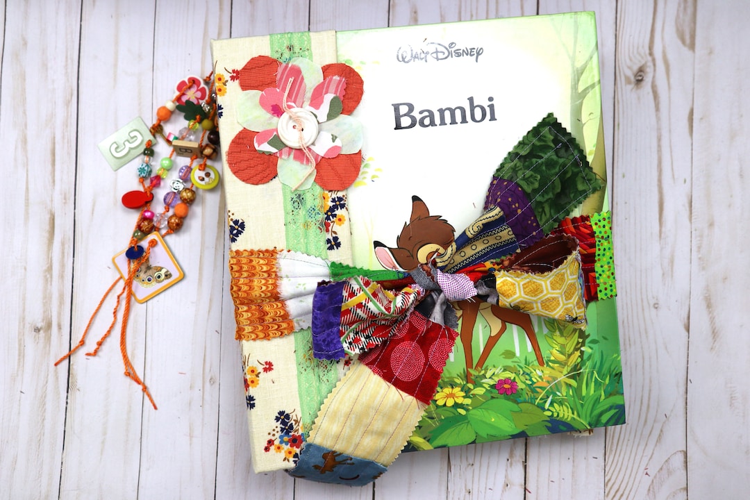 Handmade Giant Beautiful Disney Bambi Junk Journal - Etsy