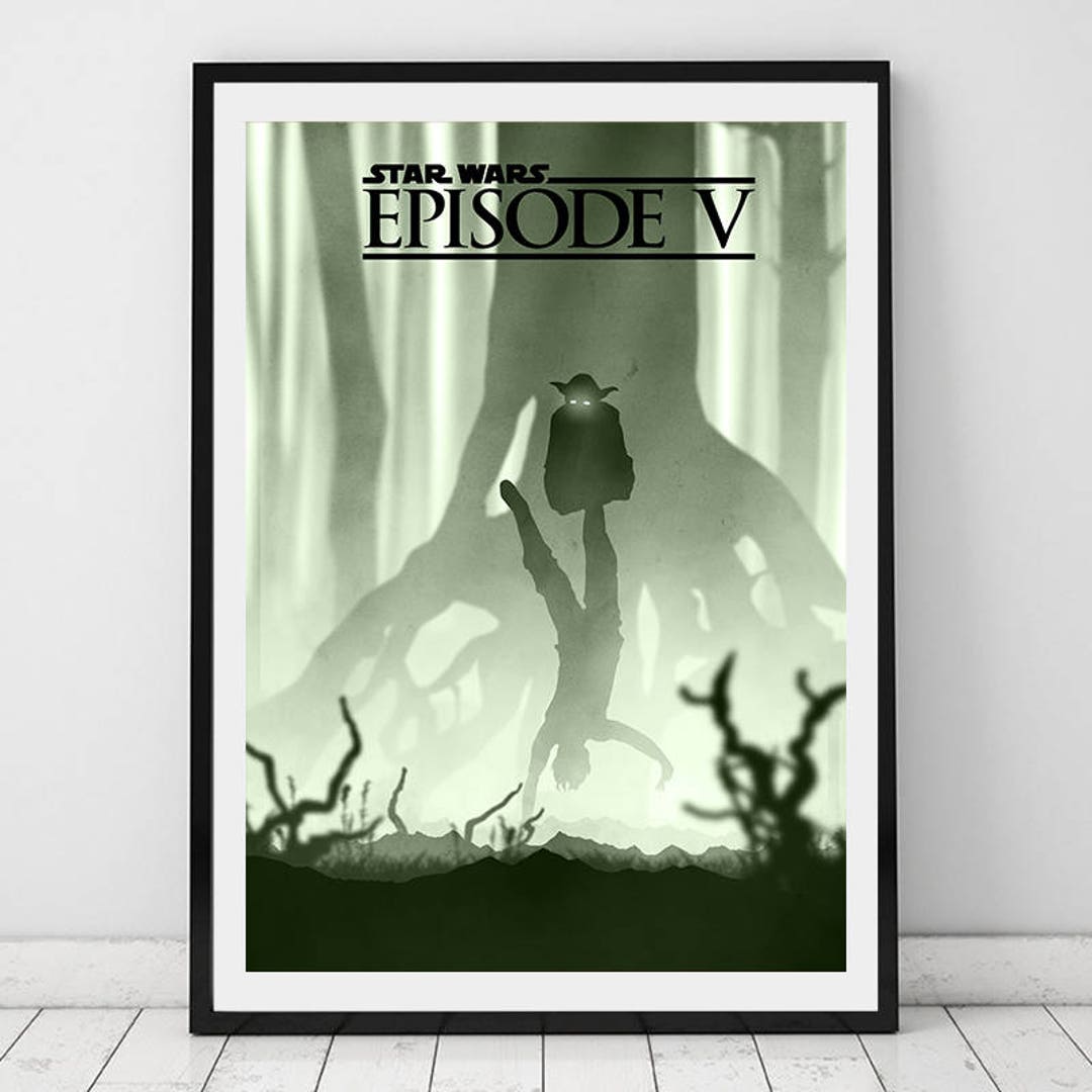 Star Wars Poster, Star Wars Movie Poster, Star Wars Decor, Star Wars ...