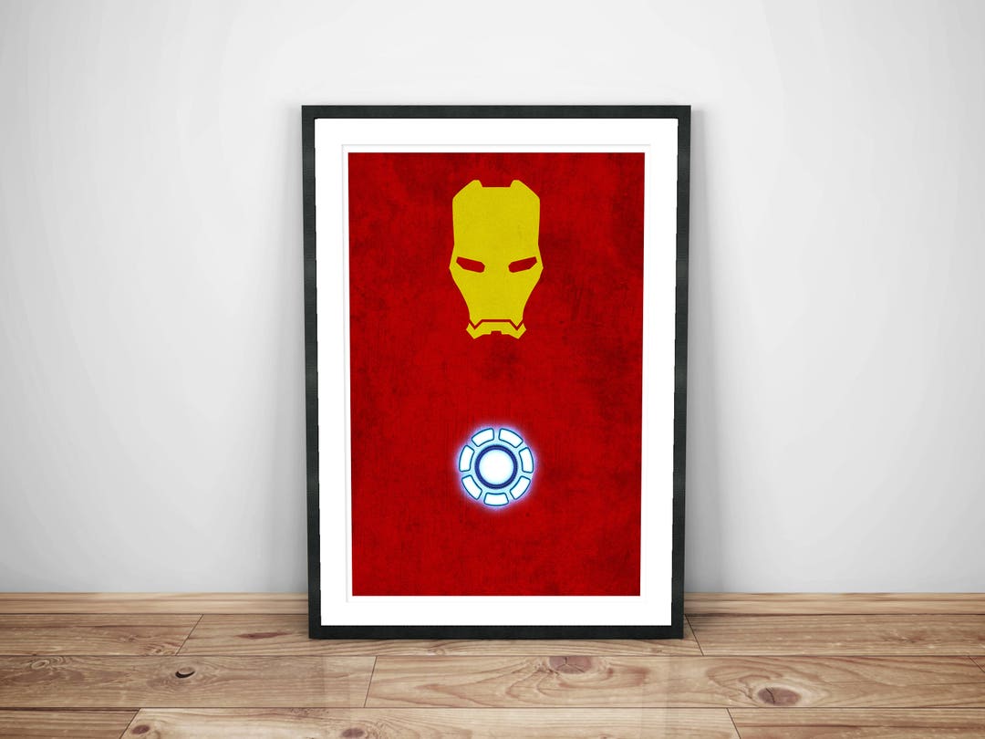 Iron Man, Iron Man Print, Superhero Print, Marvel Print, Superhero Art ...