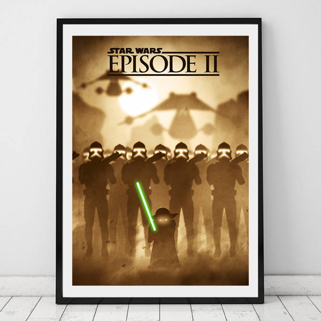 Star wars, episode 2 poster, yoda, stormtrooper, telechargement ...