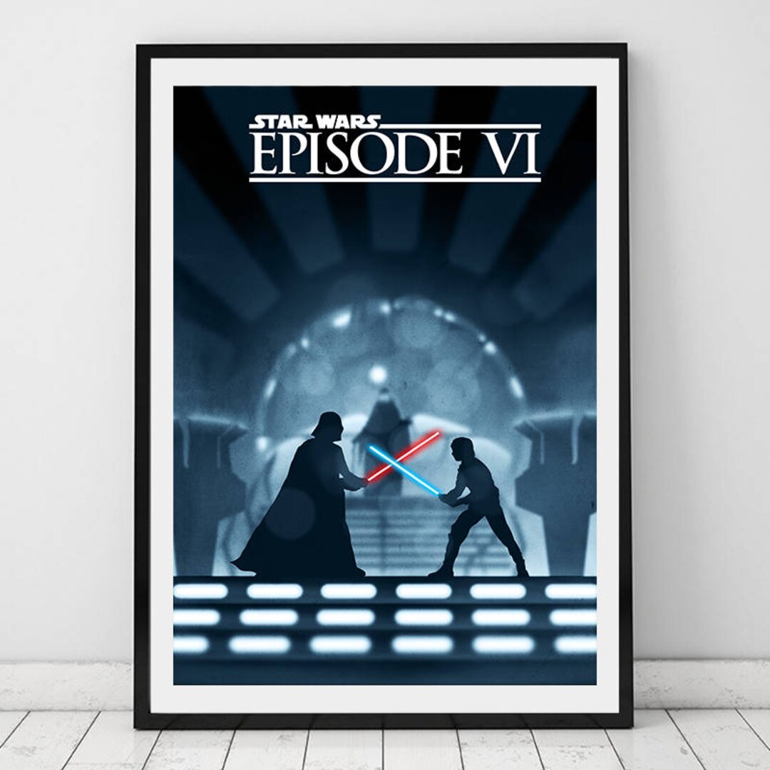 Star Wars Poster, Star Wars Movie Poster, Star Wars Decor, Star Wars ...