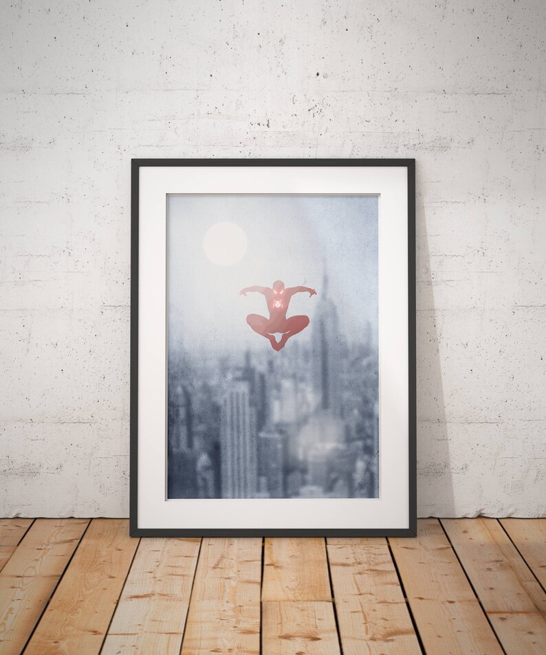 Spiderman Poster, Design Spider Man Superhero Spiderman Print Avengers ...