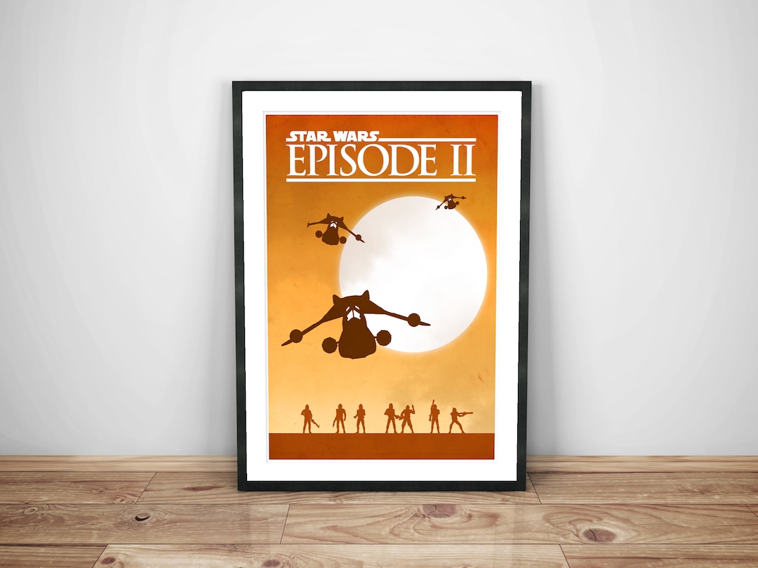 Star Wars Poster Star Wars Movie Poster Star Wars Decor - Etsy