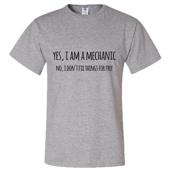 Mechanic Because I Ain't Built For Only Fans Funny Mechanic Shirts ... Mechanic Because I Ain't Built For Only Fans Funny Mechanic Shirts ...
