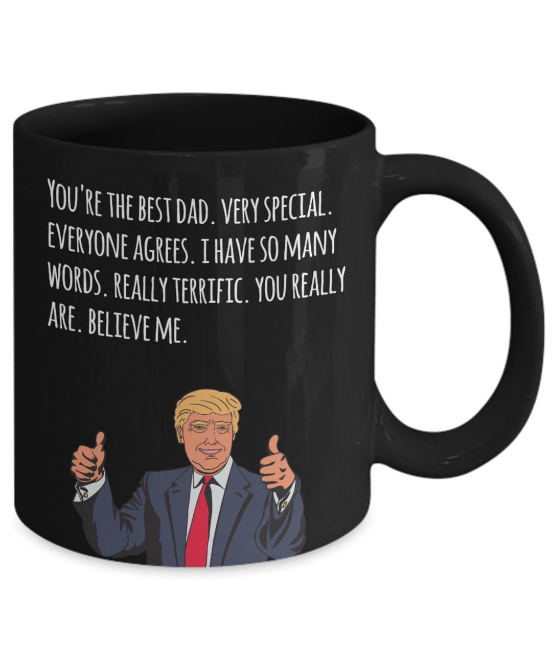 Trump Mug for Dad, Trump Dad Gift, Donald Trump Christmas Gift, Mug for ...