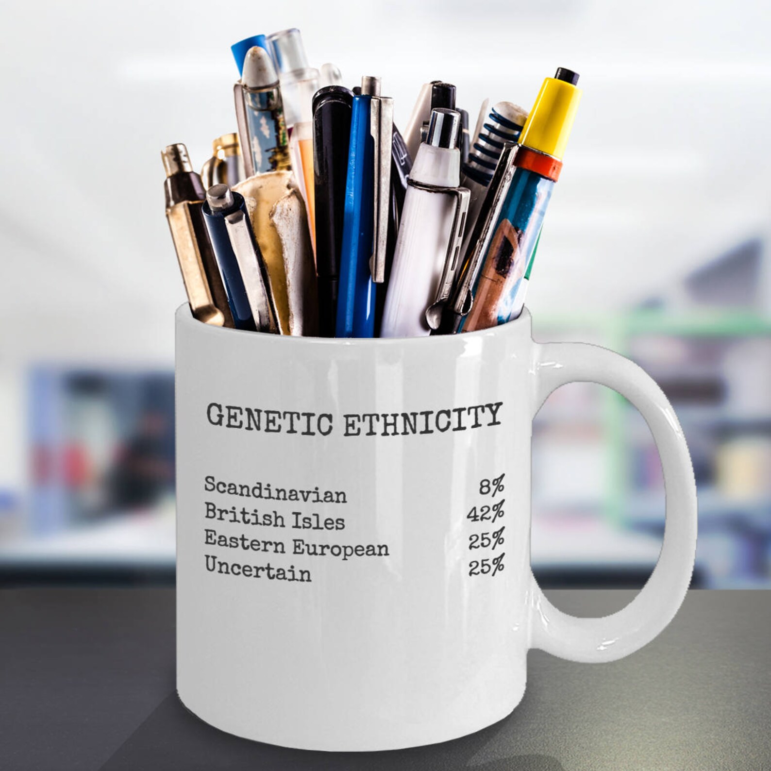DNA Mug Genetics Mug DNA Gift Genetic Code Genetic Ethnicity Genetic ...