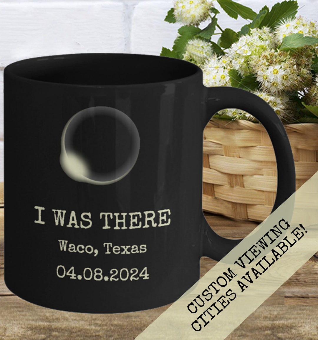 Solar Eclipse Mug, Total Solar Eclipse 2024, Total Eclipse ...