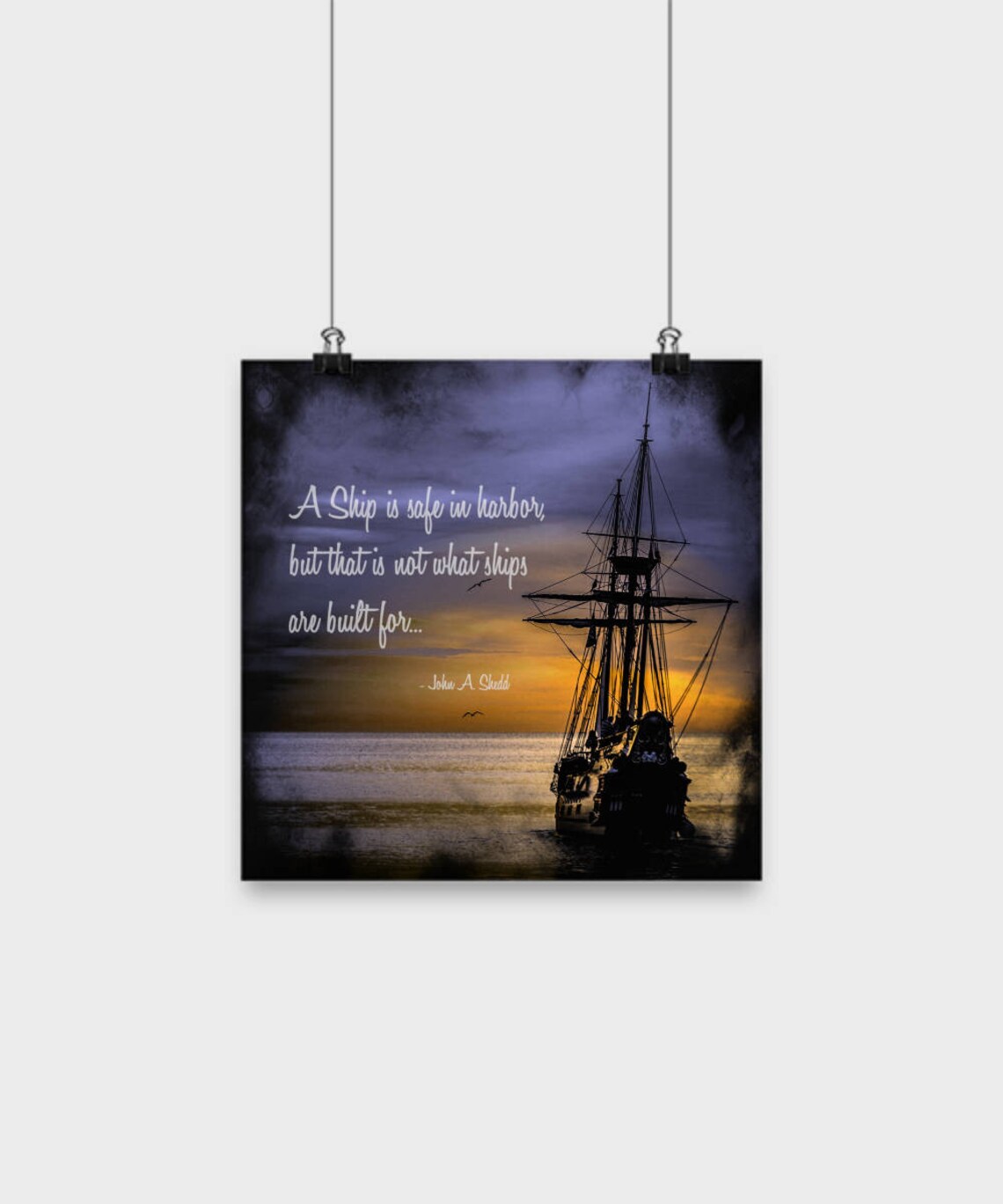 MOTIVATIONAL POSTER INSPIRING Quote Meaningful Quotes Yoga Quotes Wall ...