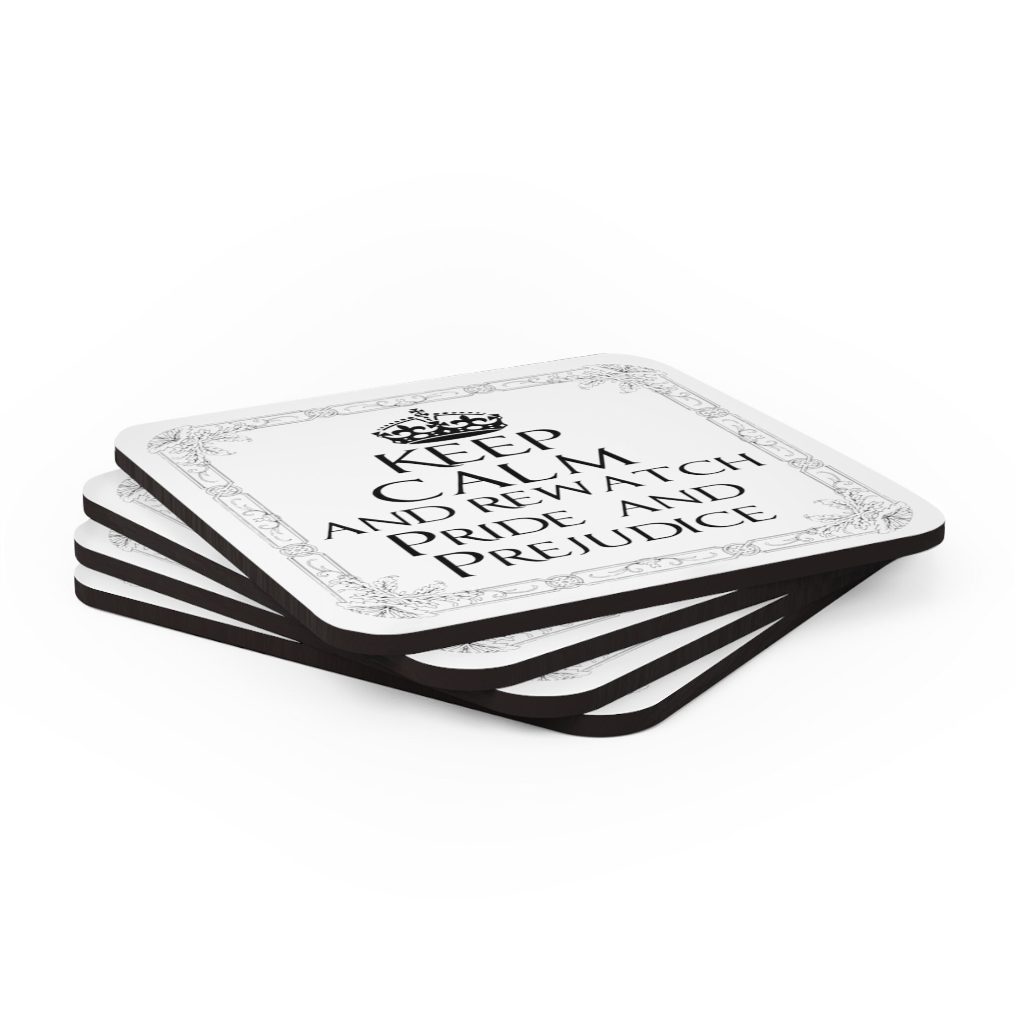 Jane Austen Coasters Pride and Prejudice Literature Coasters - Etsy