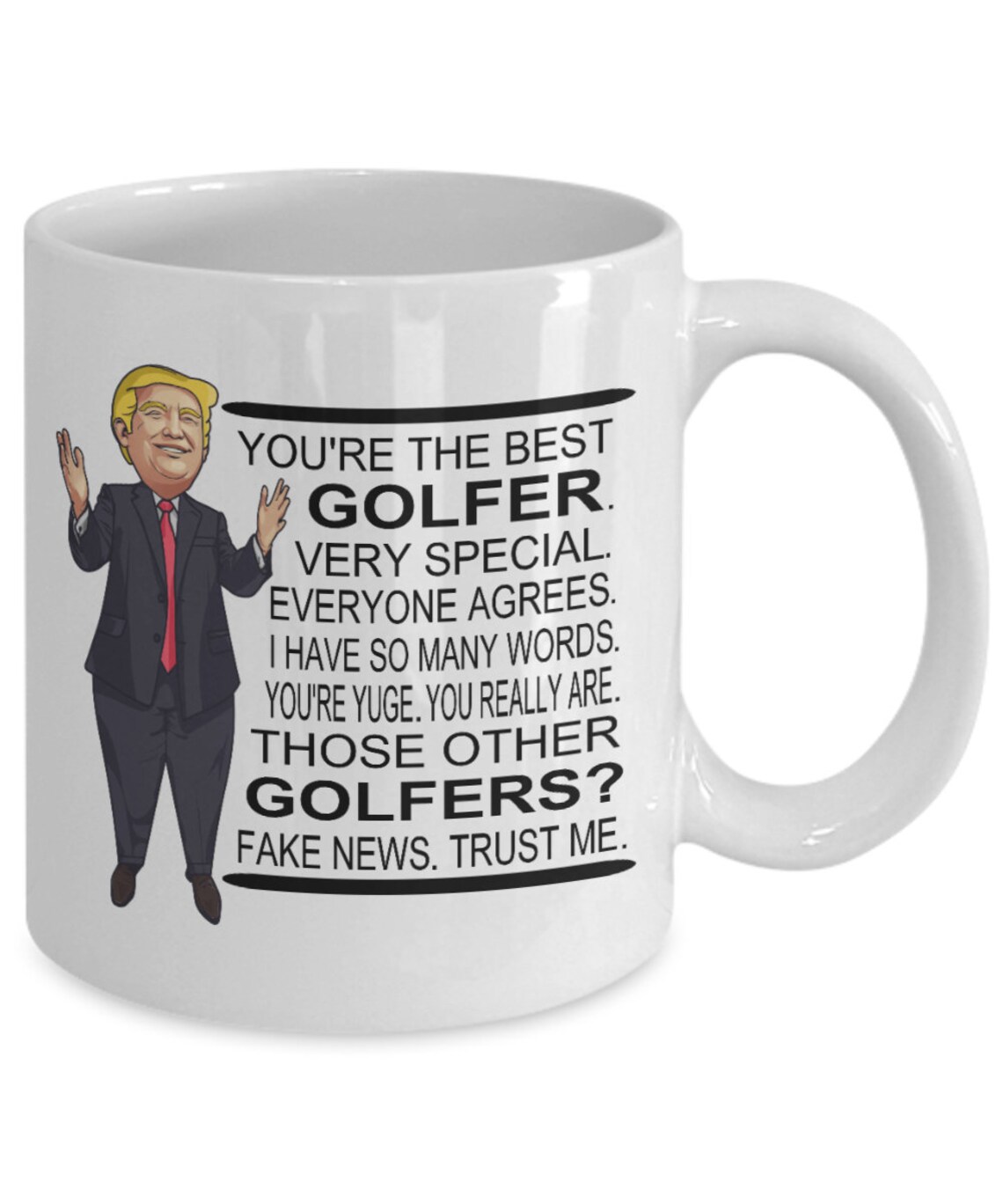 Funny Trump Gift, Golf Gifts for Men, Trump Mug, Golfer Gift, Gift for ...