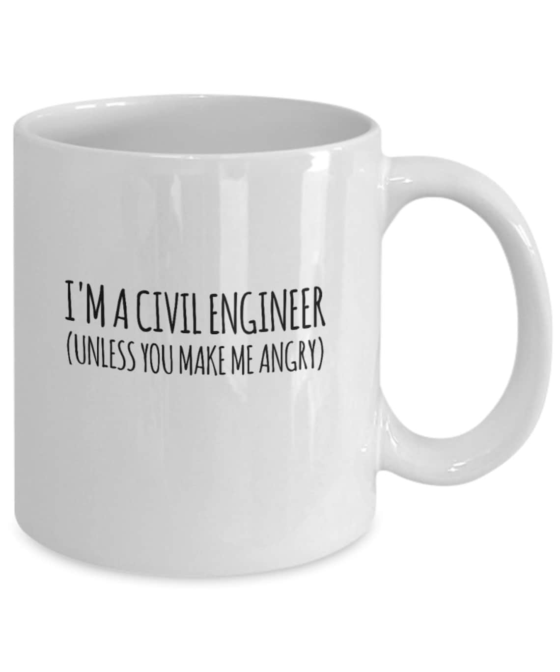 Civil Engineer Mug Engineering Gift Funny Engineer Coffee | Etsy
