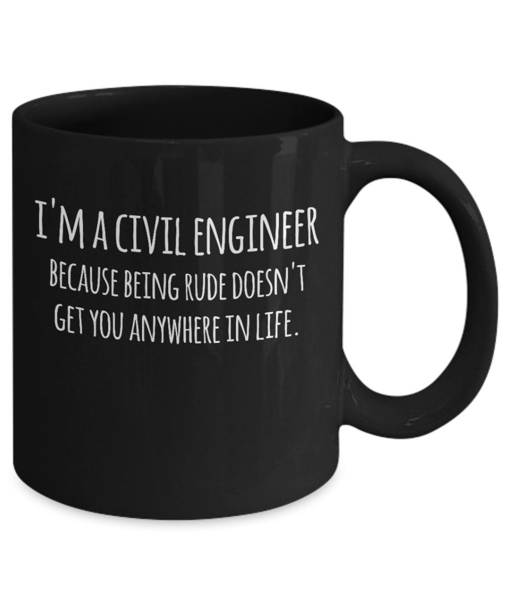 Civil Engineer Mug Engineering Gift Civil Engineer Gifts - Etsy