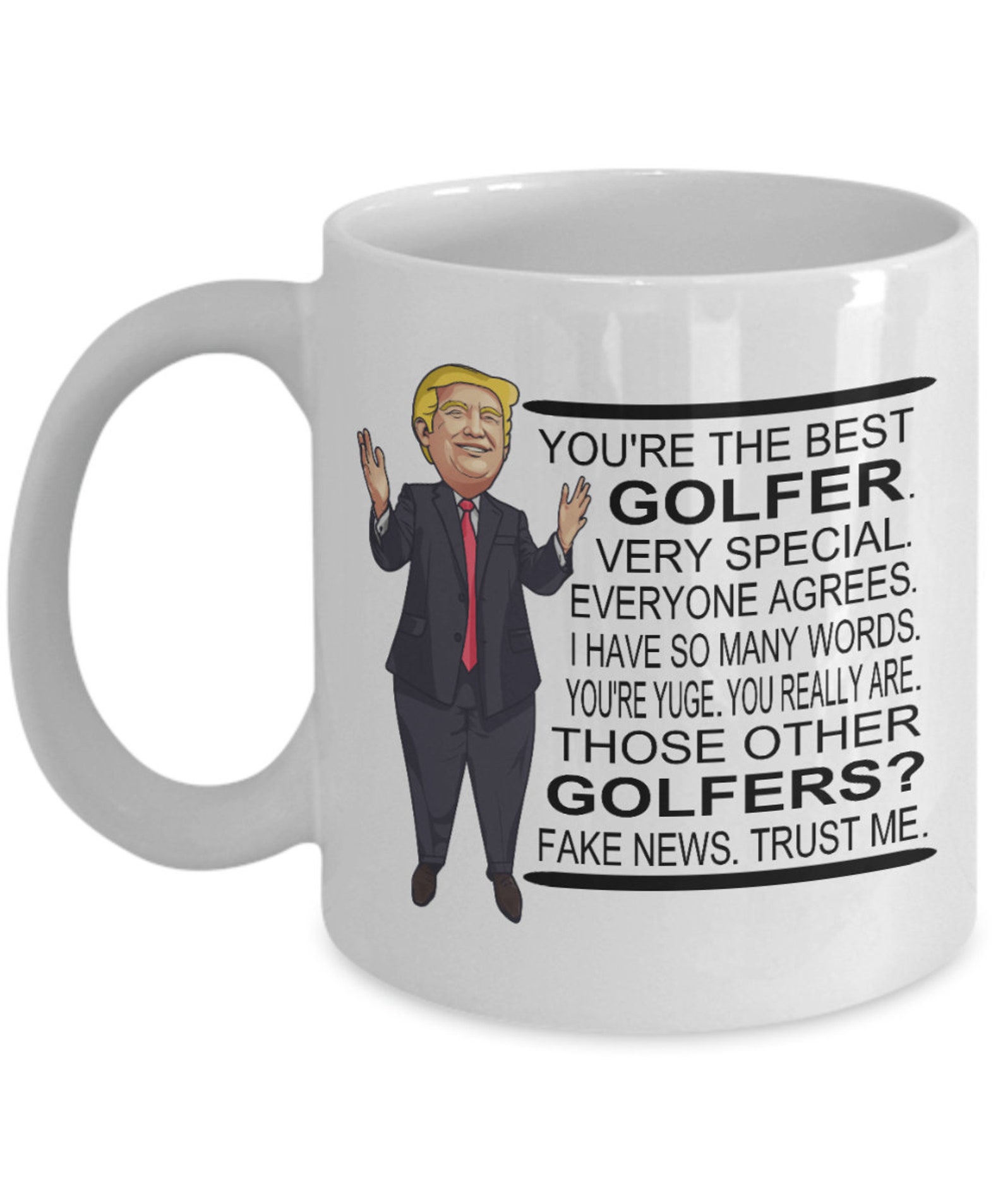 Funny Trump Gift Golf Gifts for Men Trump Mug Golfer Gift - Etsy