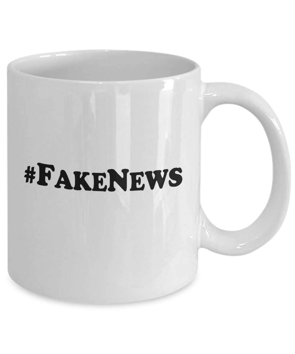 Fake News Mug Alternative Facts Mainstream Media Donald - Etsy
